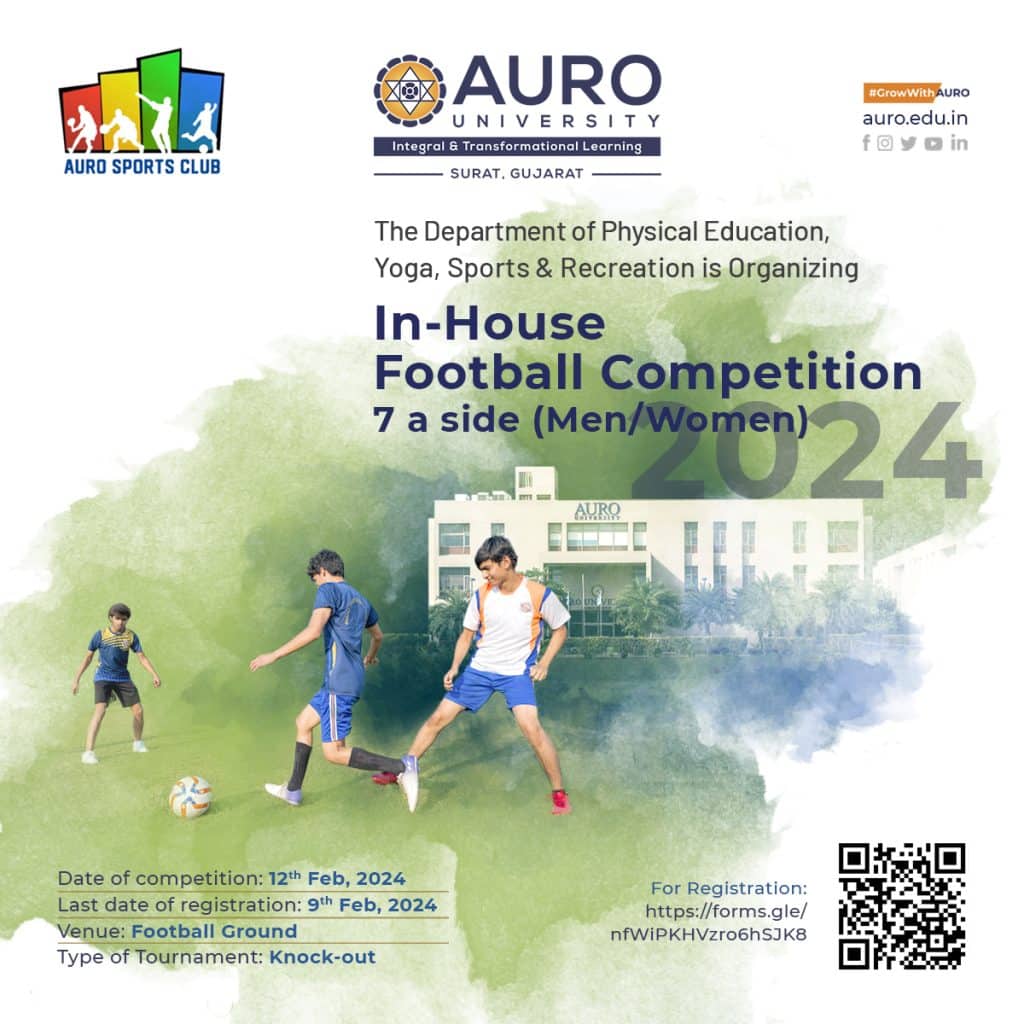Football Competition (Men & Women) 2024 - Auro University